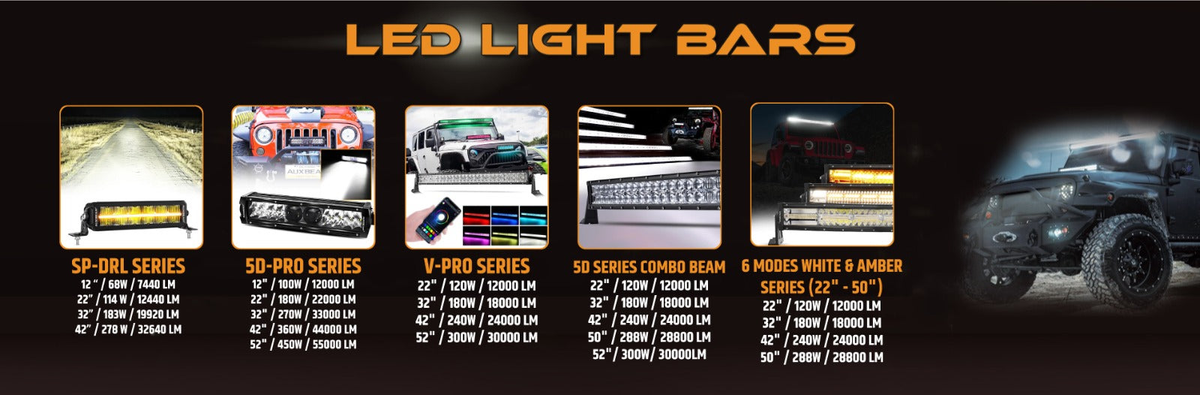 BUY LED LIGHT BARS FOR CAR | AUTO LED LIGHT BAR
