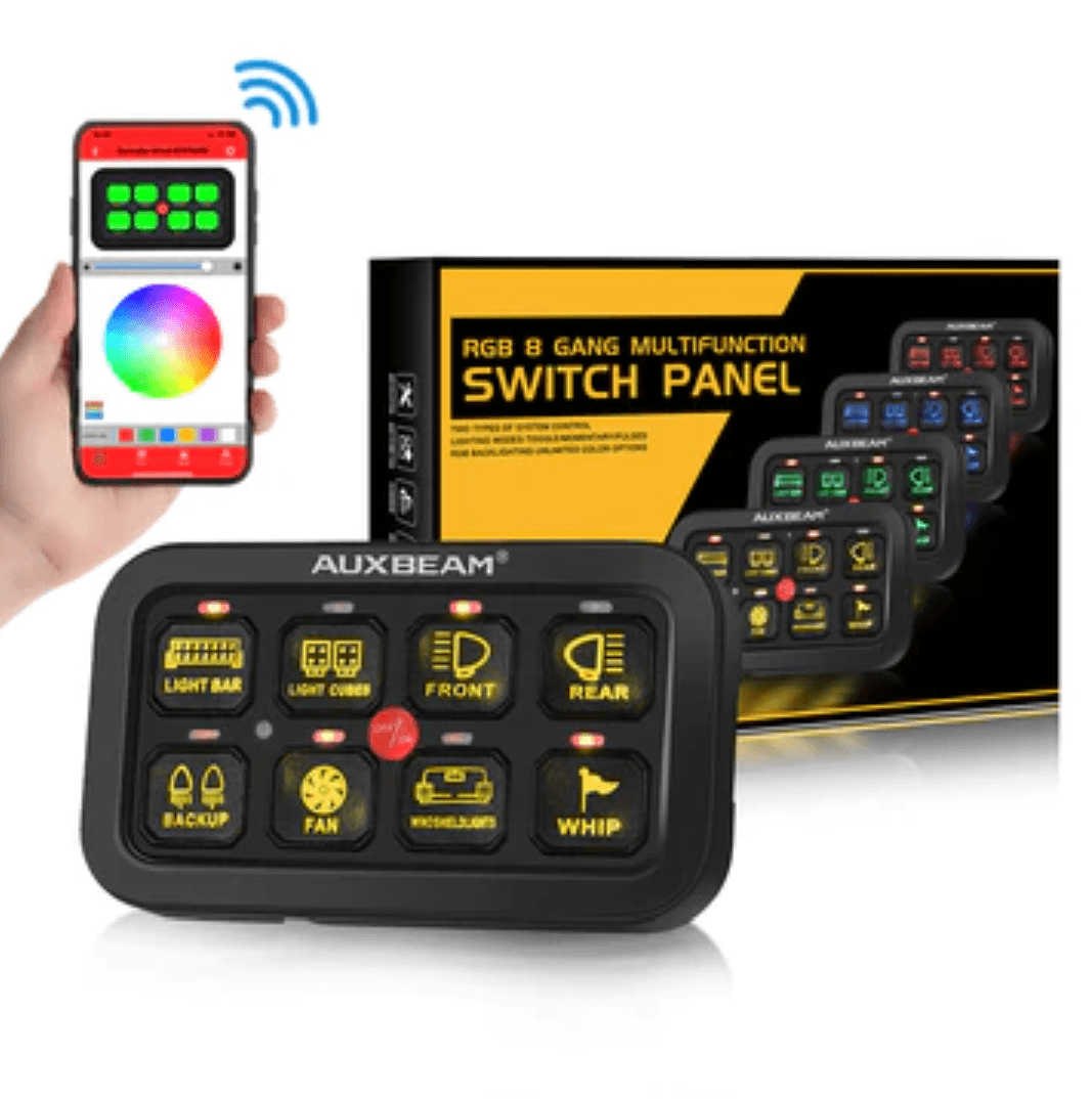 RGB MULTIFUNCTION SWITCH PANELS – AUXBEAM INDIA