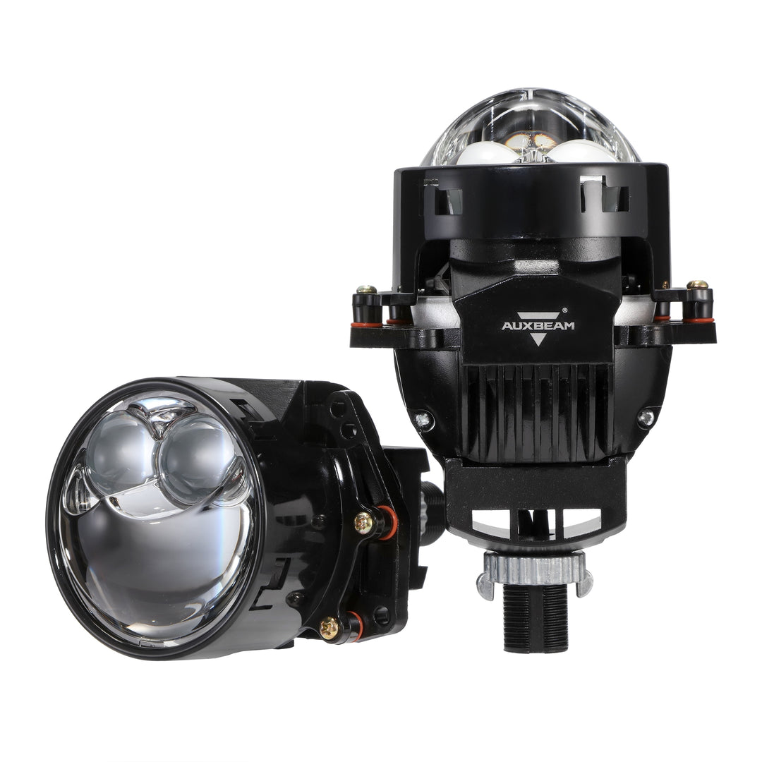 3 Inch 136W 6000K Double Hyperboloid Bi-LED Projector Laser LED Fog Li